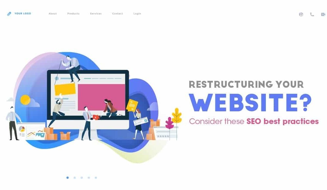 Important SEO points to consider when redesigning a website